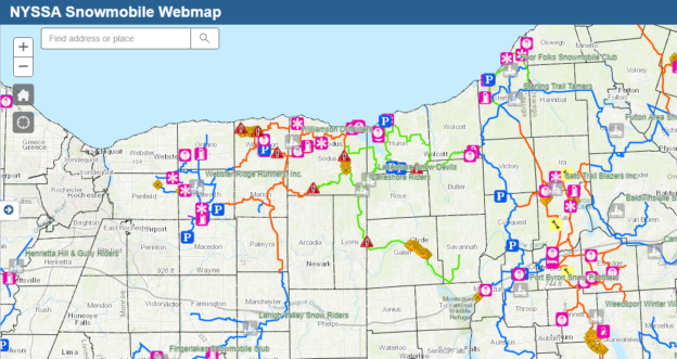 NYSSA GIS Intersctive Map - Lakeshore Riders